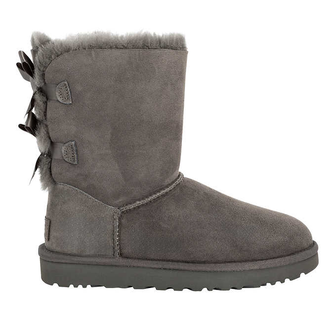 UGG Women s Bailey Bow II Boot Grey